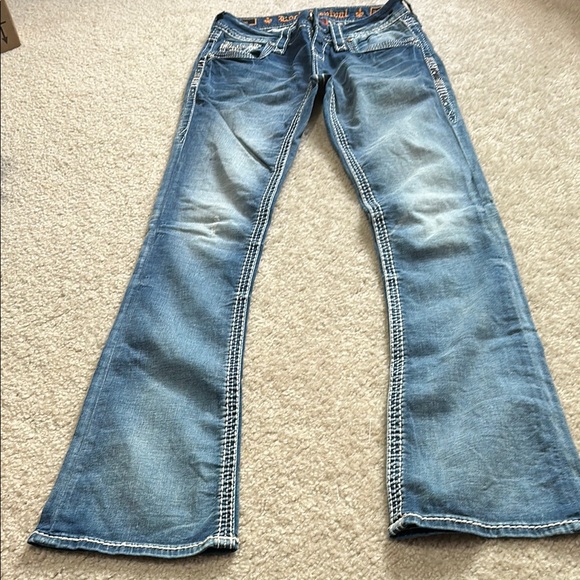 Rock Revival | Jeans | Rock Revival Light Blue Bootcut Jeans | Poshmark